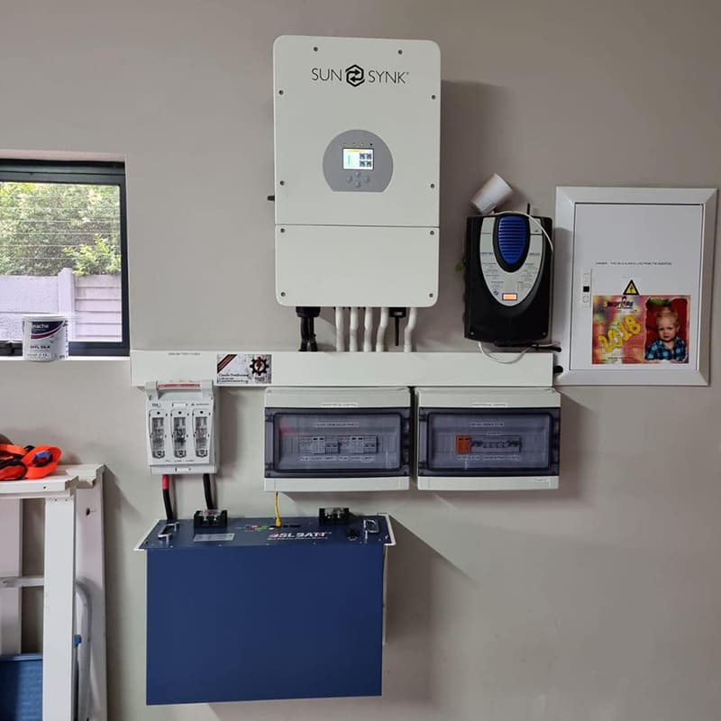 Projects | home battery backup system, solar power system